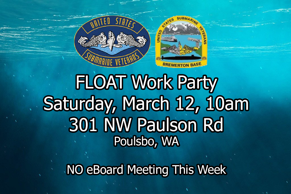 Float Work Party – USSVI Bremerton Base